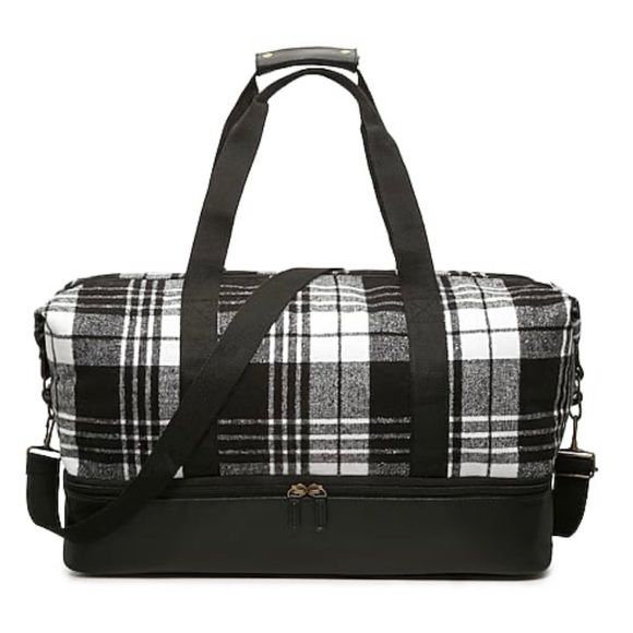 DSW | Bags | Dsw Plaid Weekender | Poshmark